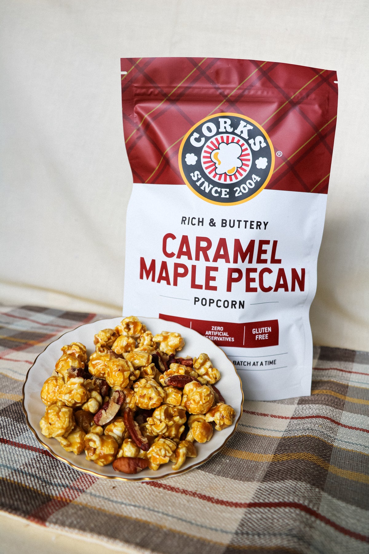 Caramel Maple Pecan (8 oz) | Corks Popcorn