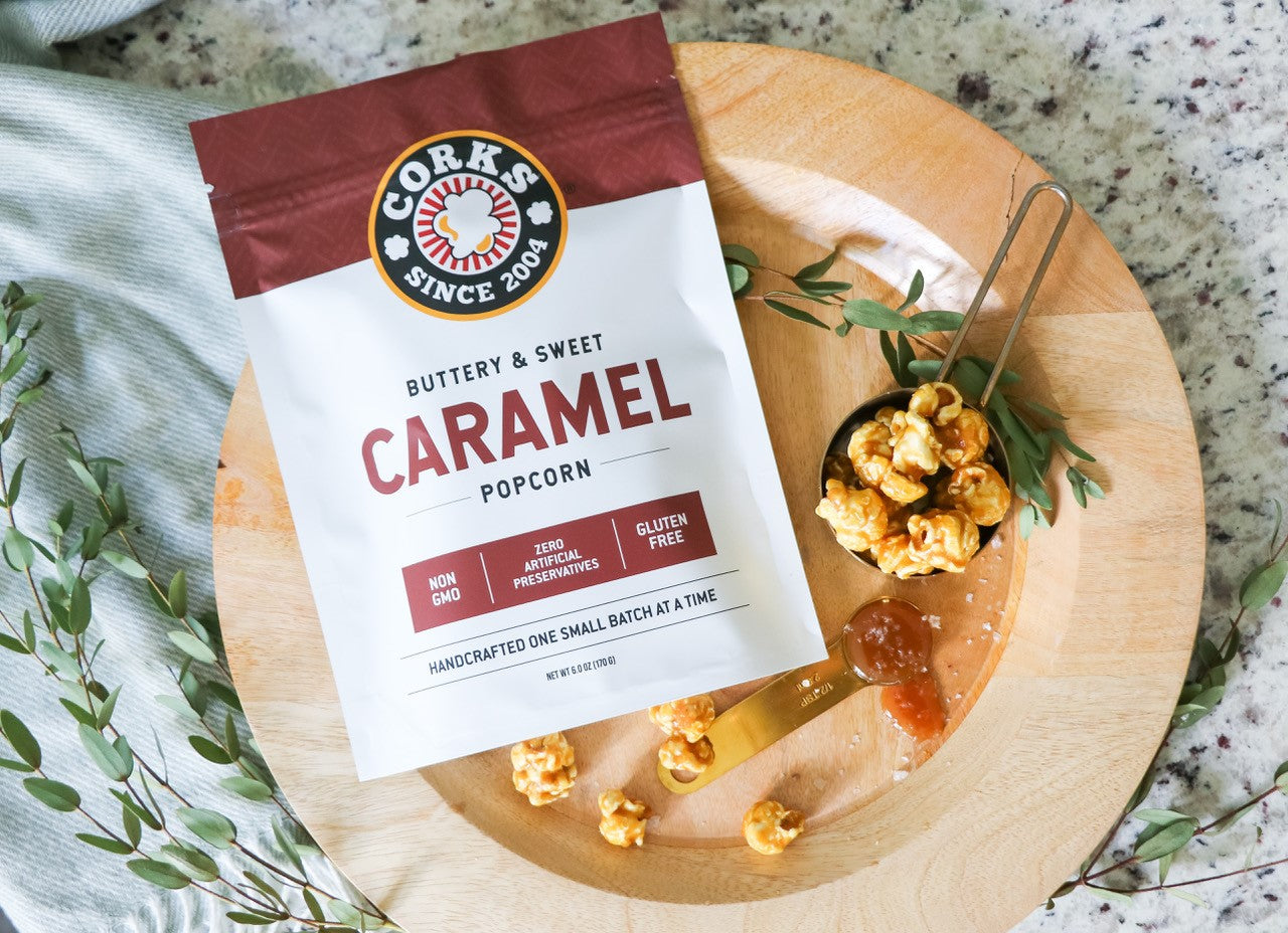 Caramel (6 oz Bag) | Corks Popcorn