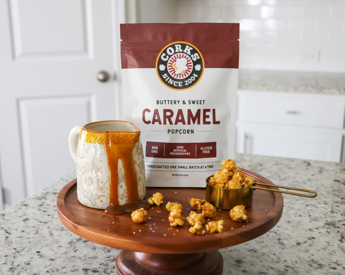 Caramel (6 oz Bag) | Corks Popcorn