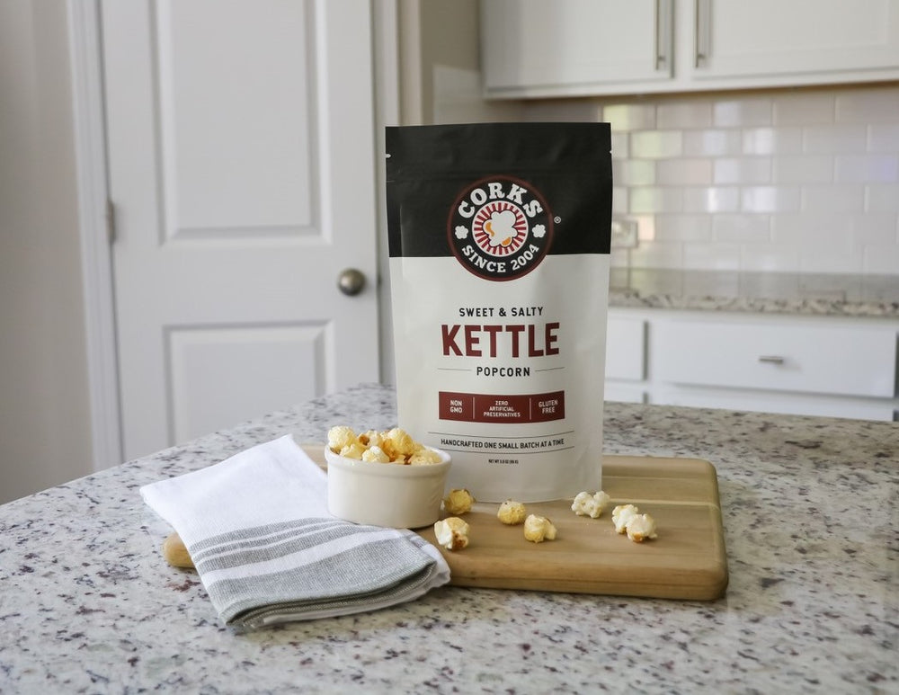The Original Kettle Corn (3.0 oz Bag) | Corks Popcorn