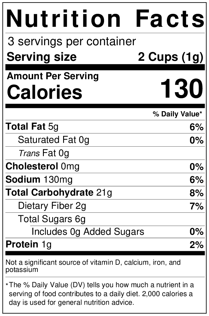 Snickerdoodle (3 oz Bag) | Corks Popcorn